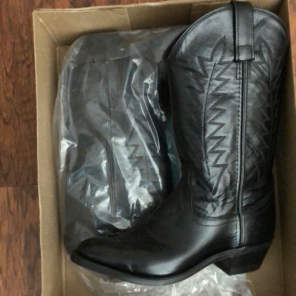 SHEPLERS | Shoes | Shepherd 0 Black Leather Cowboy Boots | Poshmark
